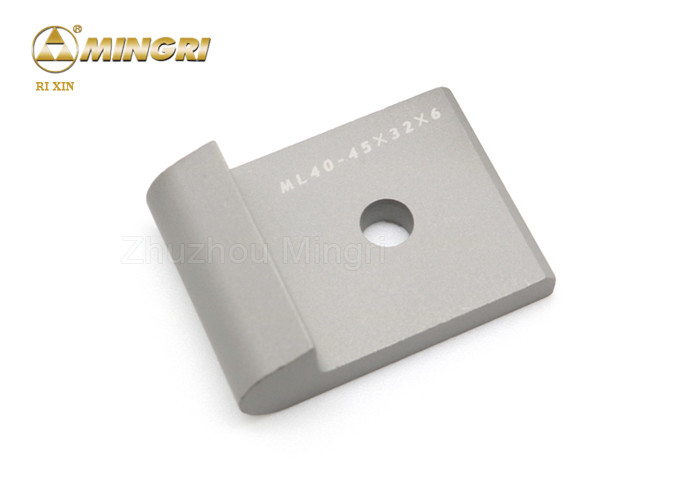 Tamping Tine Tools Tungsten Carbide Tips Carbide Wear Parts For Railway ...