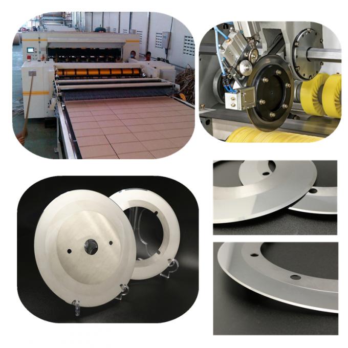 Tungsten Carbide Disc Cutter Round Slitter For Cutting Corrugated Cardboard