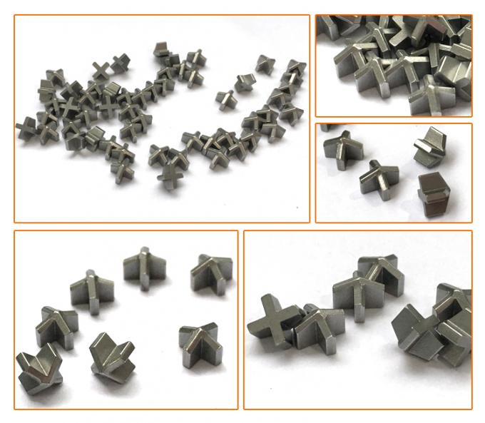 TC Cemented Carbide Cutting Tips Carbide Cross Tips