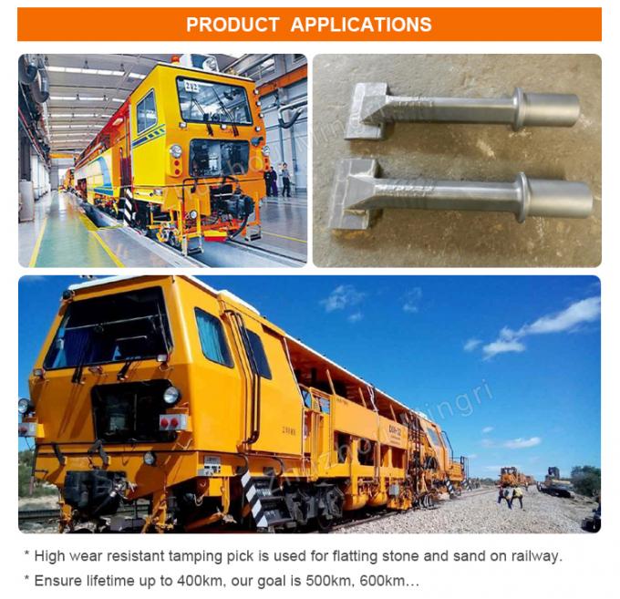 Tungsten Tamper Tips Cemented Carbide Products For Railway Track ...
