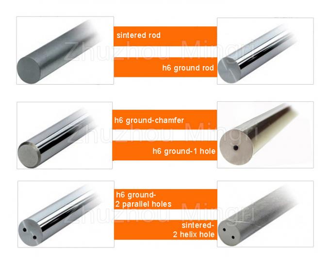 H6 Tolerance Solid Cemented Carbide Round Rod