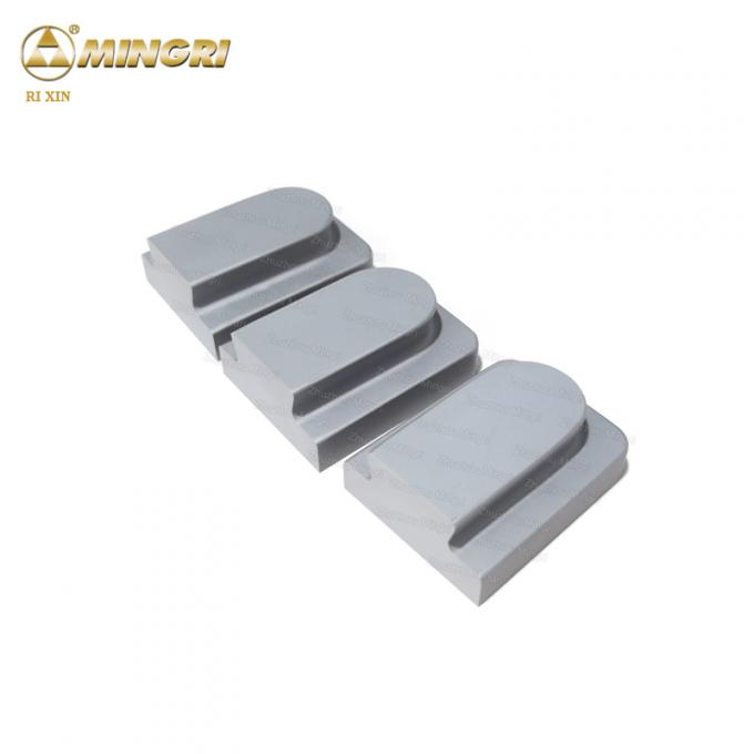 Tungsten Carbide Side Block For HPGR Edge Protecting , Carbide Edge Block